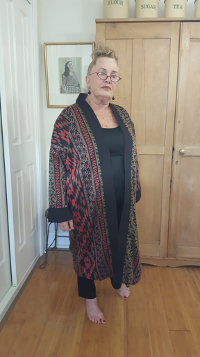 Coat Thirty pdf sewing pattern – Boho Banjo art to wear