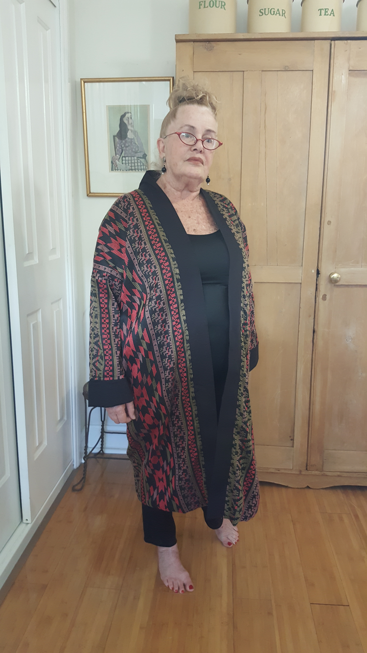 Coat Thirty pdf sewing pattern – Boho Banjo art to wear