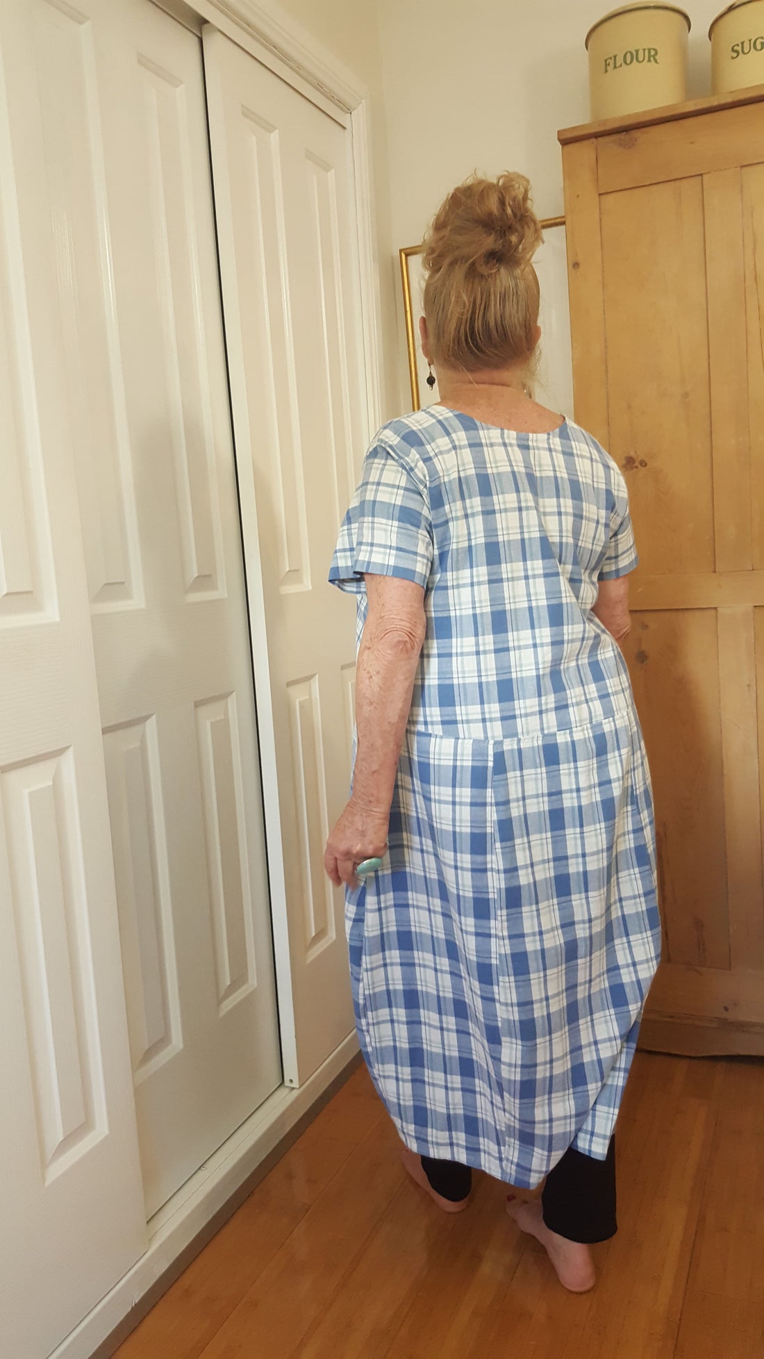 Skye Blue Dress pdf sewing pattern – Boho Banjo art to wear