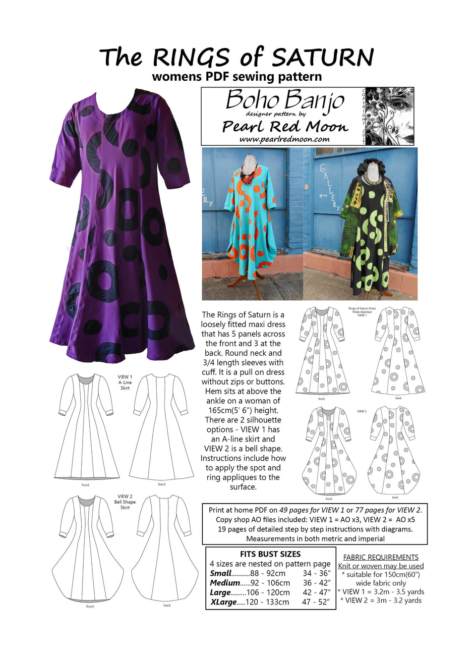 All – Boho Banjo art to wear